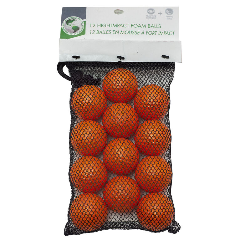 High Impact Orange Foam Practice Balls | PGA TOUR Superstore