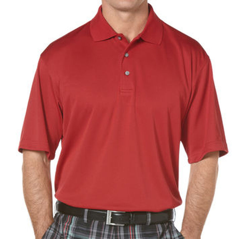 PGA TOUR Solid Textured Performance Polo: Shop Quality PGA TOUR Men's ...