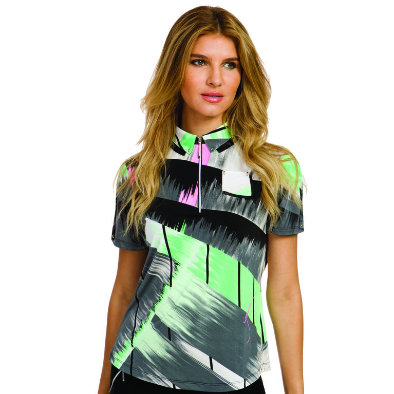 Jamie Sadock Print Top Pga Tour Superstore