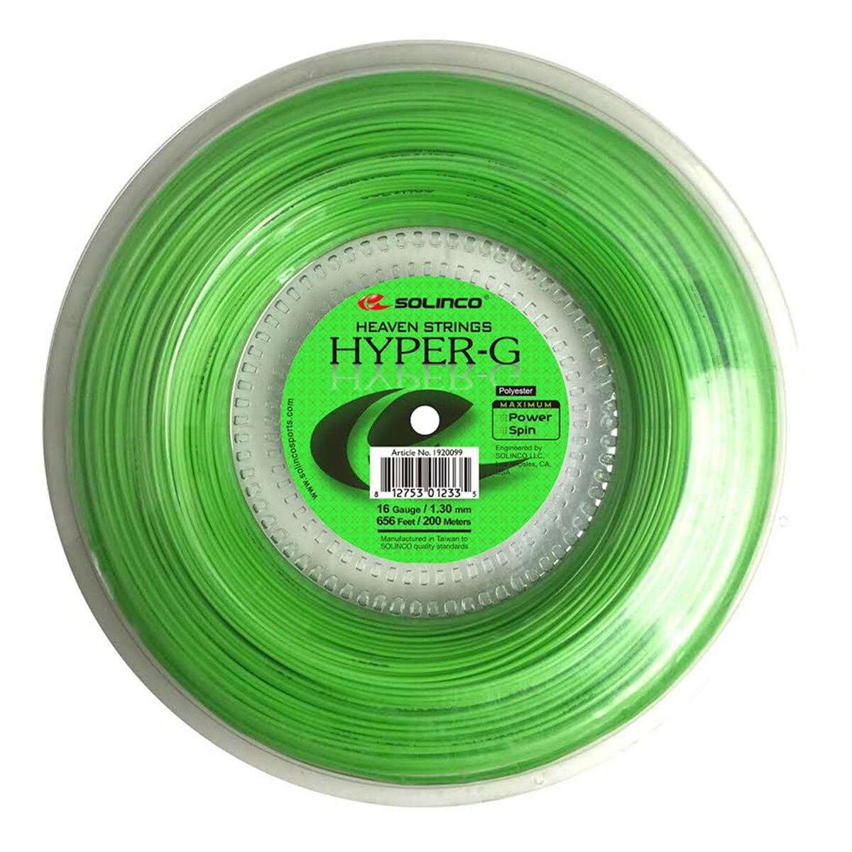 SOLINCO Hyper-G 16 Gauge Tennis String Reel | PGA TOUR Superstore