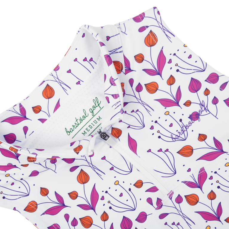 Barstool Sports Floral Print Sleeveless Polo Shirt Pga Tour Superstore