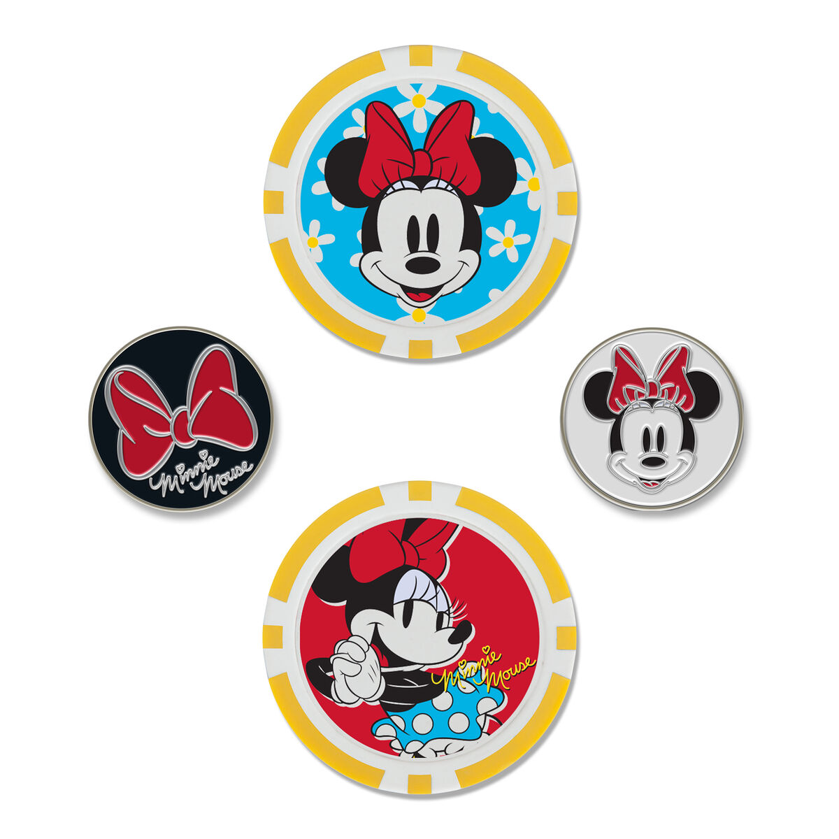 Team Effort Minnie Mouse Ball Marker Set Pga Tour Superstore