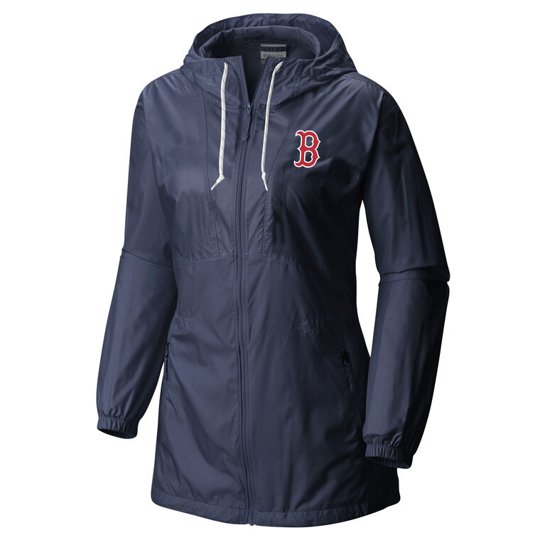 Columbia Boston Red Sox Women's Long Windbreaker | PGA TOUR Superstore