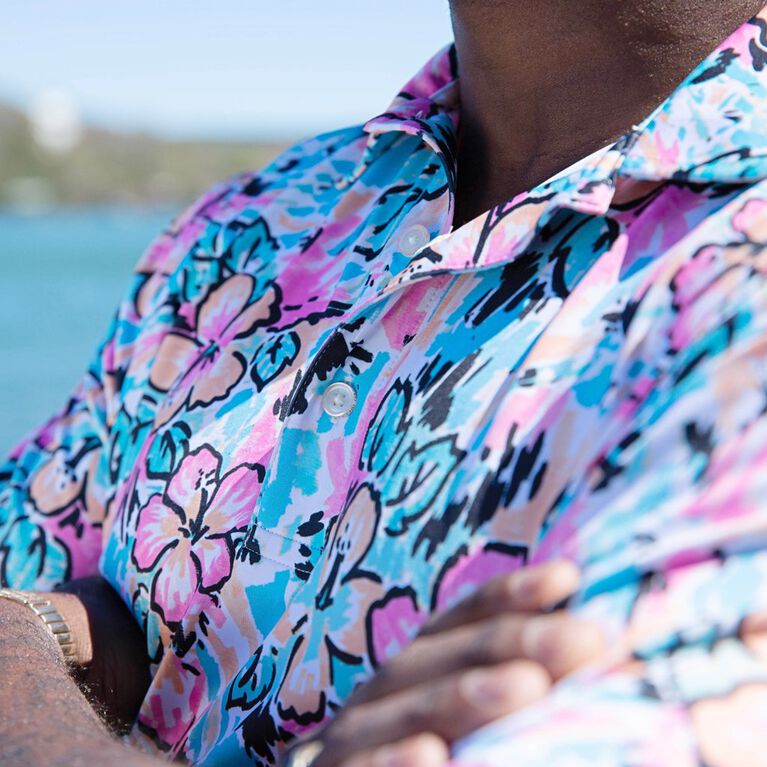 Chubbies The Bright Floral Polo Pga Tour Superstore