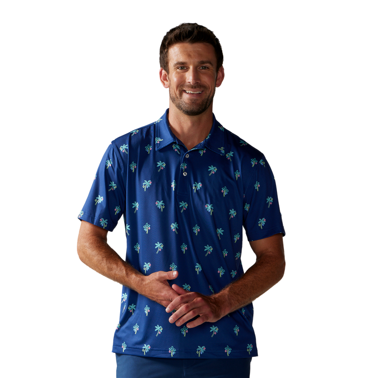 Chubbies Palm Springle Polo | PGA TOUR Superstore