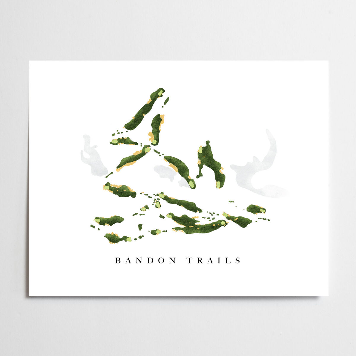 Claire W Bandon Trails Golf Course Map | PGA TOUR Superstore