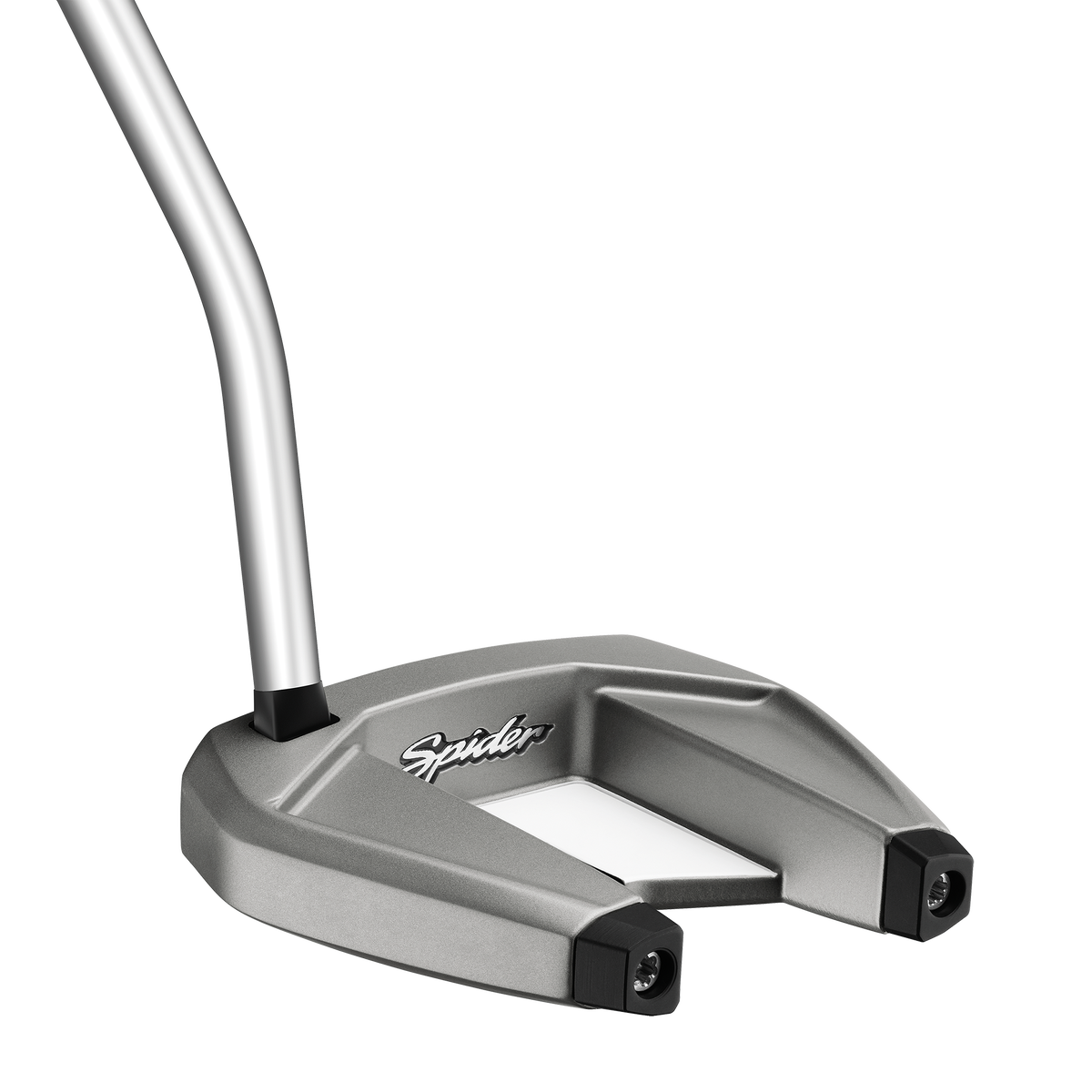 TaylorMade Spider SR Platinum/White Single Bend Putter | PGA TOUR ...