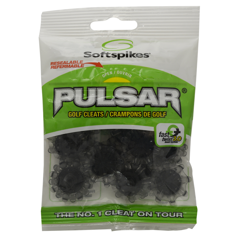 Softspikes Pulsar Golf Cleats (Fast Twist 3.0) - Grey/Black | PGA TOUR ...
