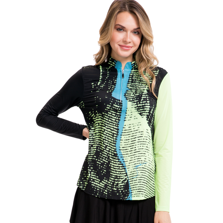 Jamie Sadock Aftershock Sunsense Quarter Zip Pull Over | PGA TOUR ...