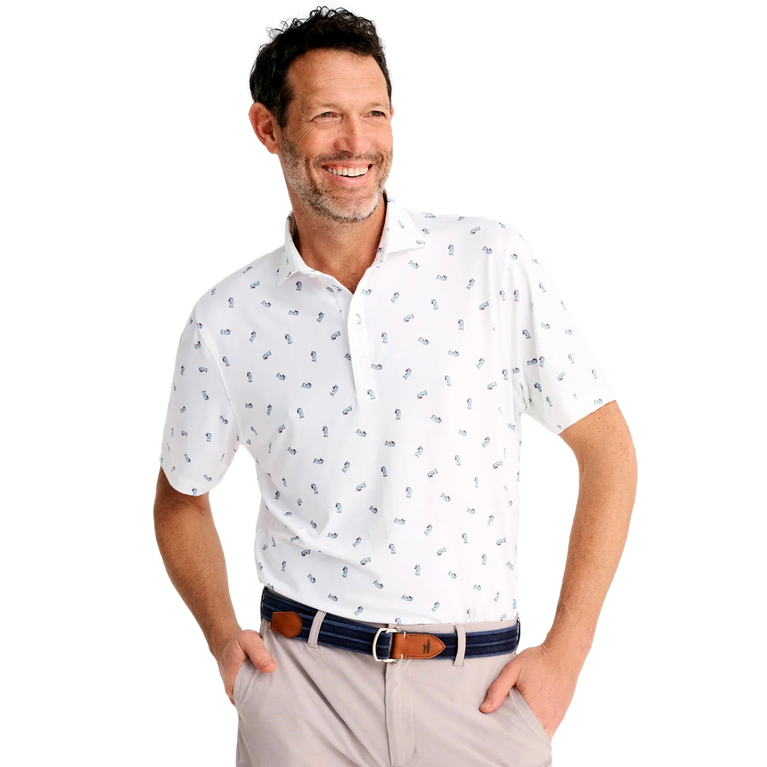 Johnnie O Silly Penguin Printed Polo | PGA TOUR Superstore