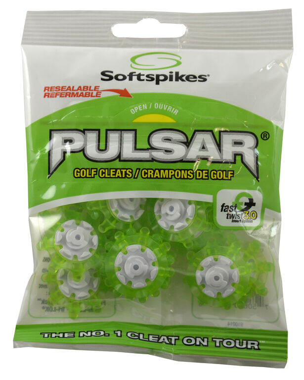 Pride Manufacturing Softspikes Pulsar Fast Twist 3.0 Golf Cleat Green ...