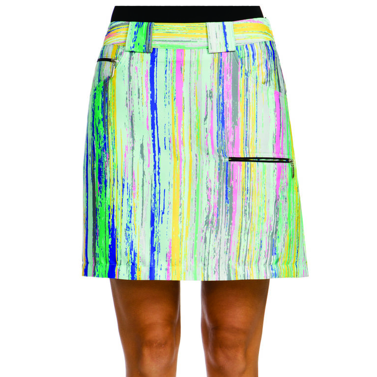 Jamie Sadock Skinnylicious Striped Skort Pga Tour Superstore