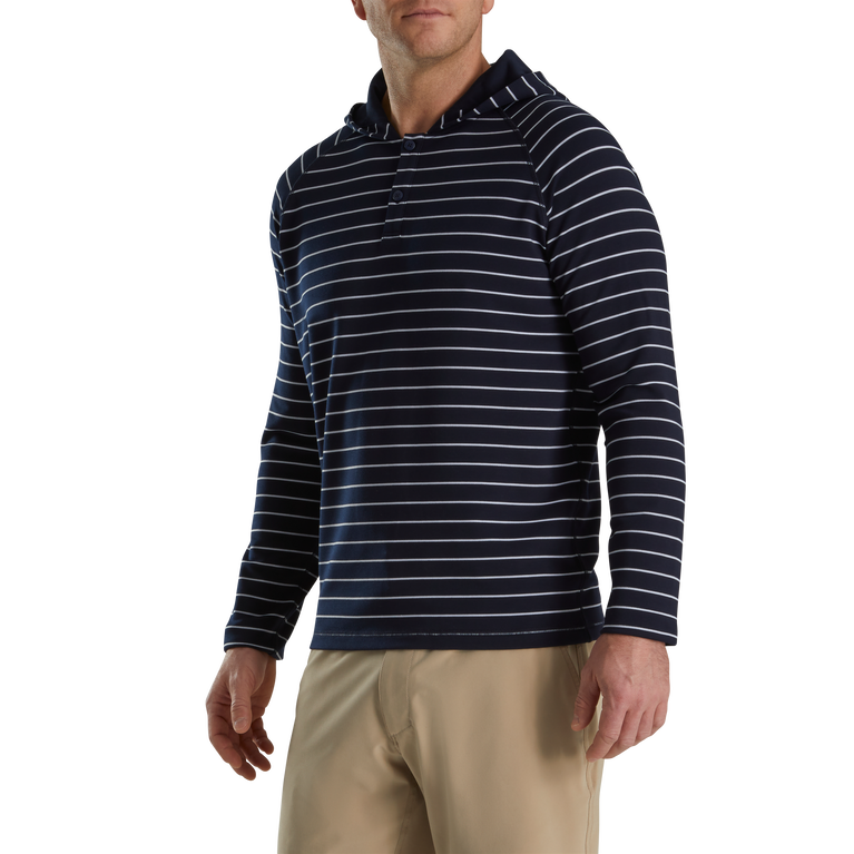 Footjoy Lifestyle Striped Hoodie Pga Tour Superstore