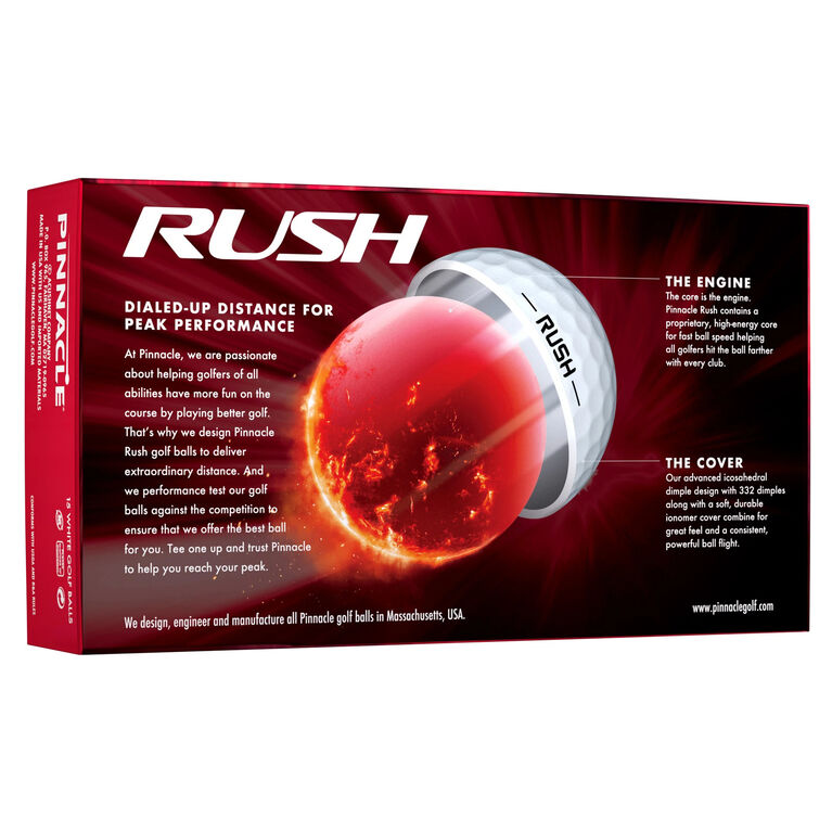 Pinnacle Rush 2023 Golf Balls 15 Pack | PGA TOUR Superstore