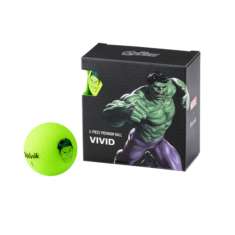 Marvel x Volvik Hulk 4 Ball Pack | PGA TOUR Superstore