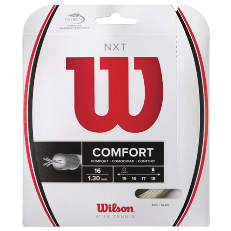 Wilson NXT 16 Gauge String - Black: Shop Wilson Tennis Strings | PGA ...