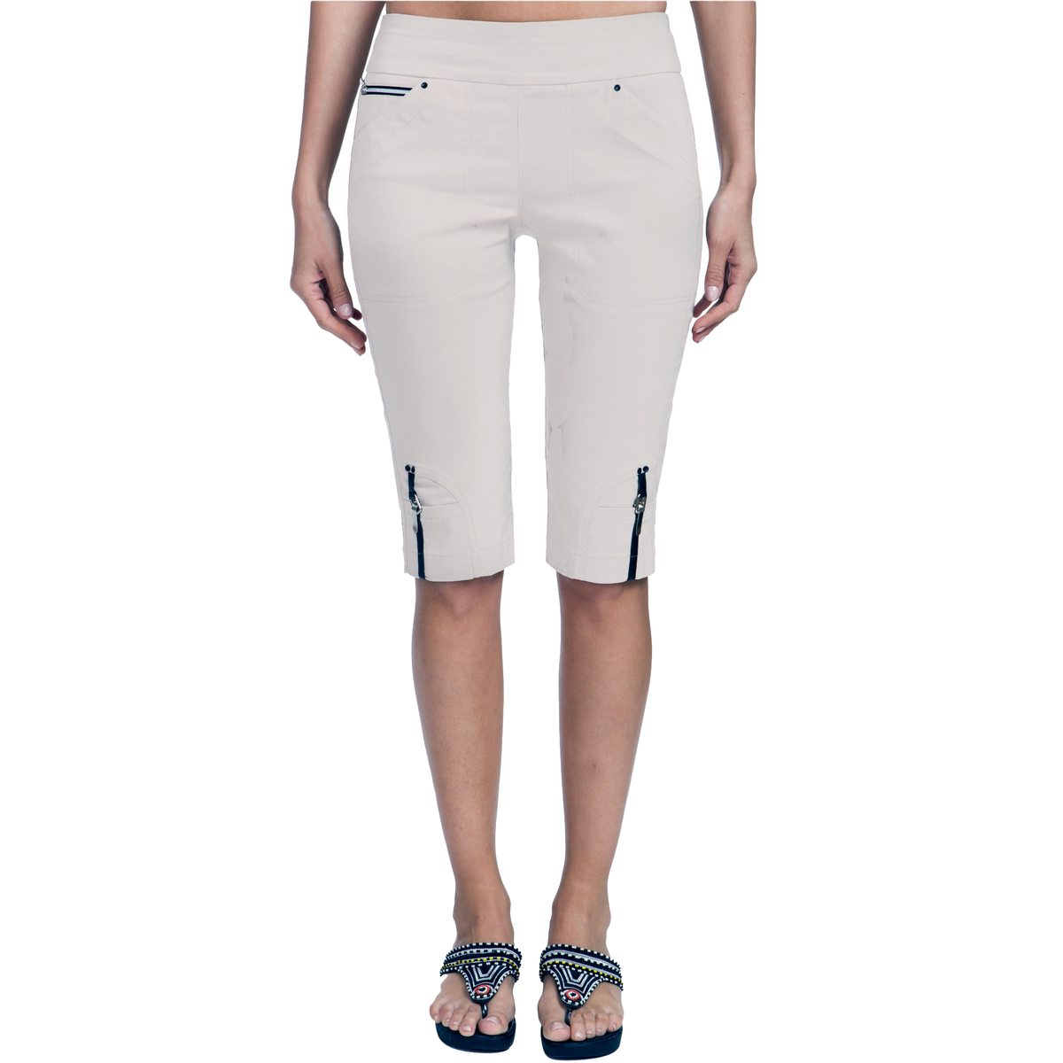 Jamie Sadock Skinnylicious Snap Knee Capri Pga Tour Superstore