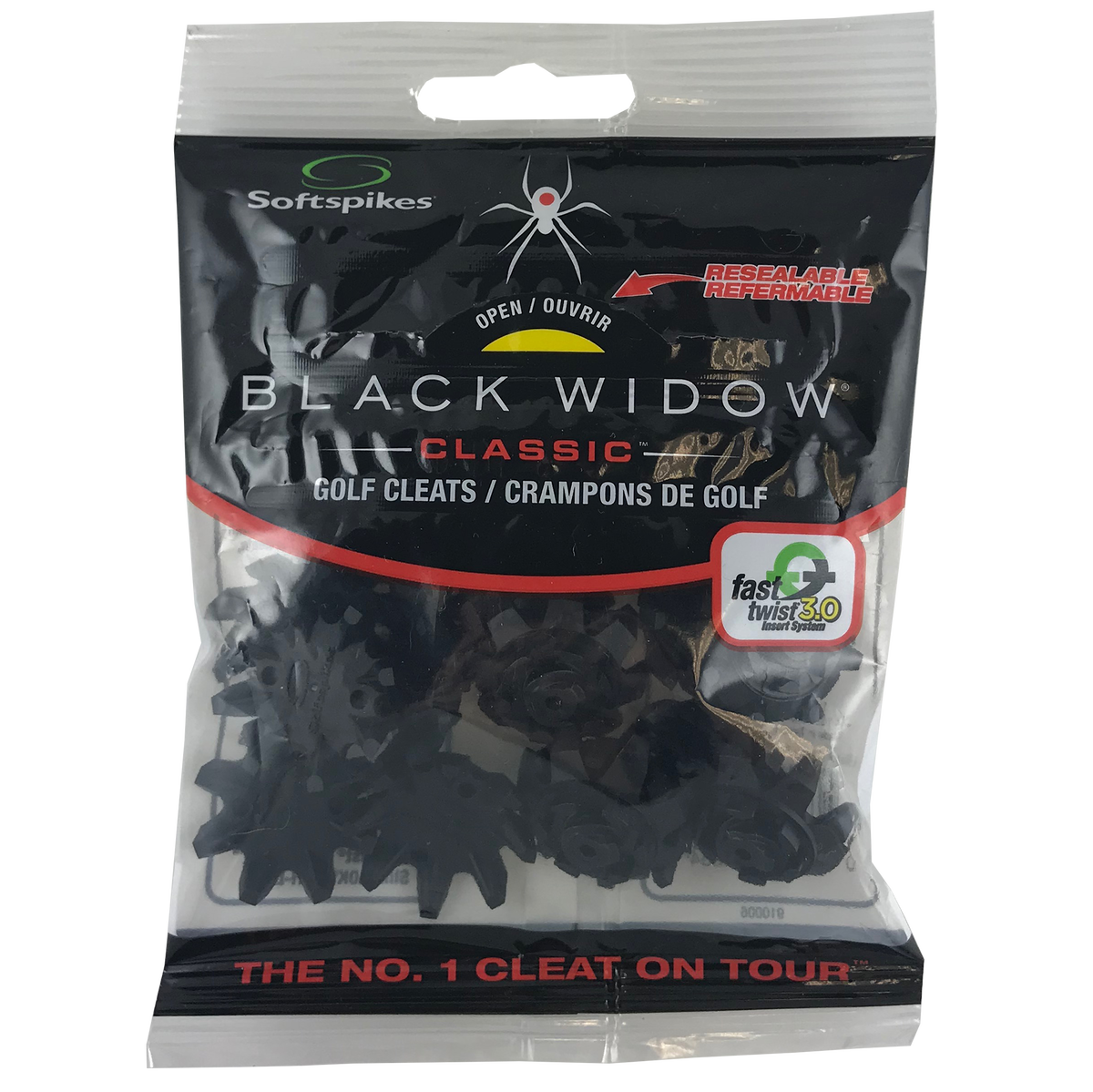 Softspikes Black Widow Golf Cleats (Fast Twist 3.0) - Black | PGA TOUR ...
