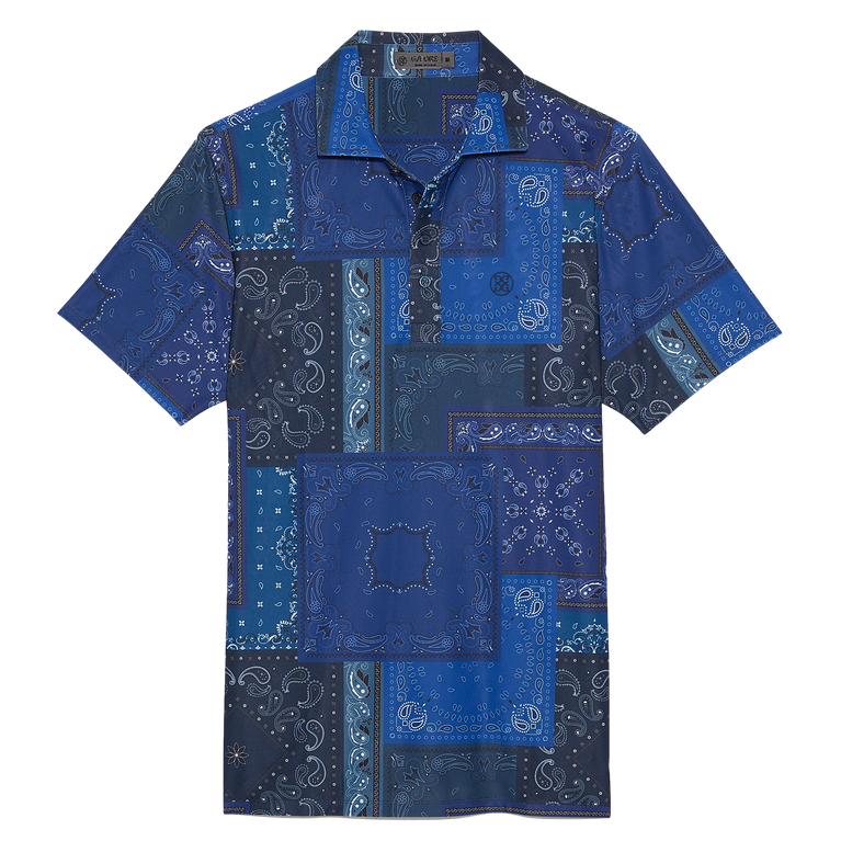 G/FORE Bandana Tech Piqué Slim Fit Polo | PGA TOUR Superstore