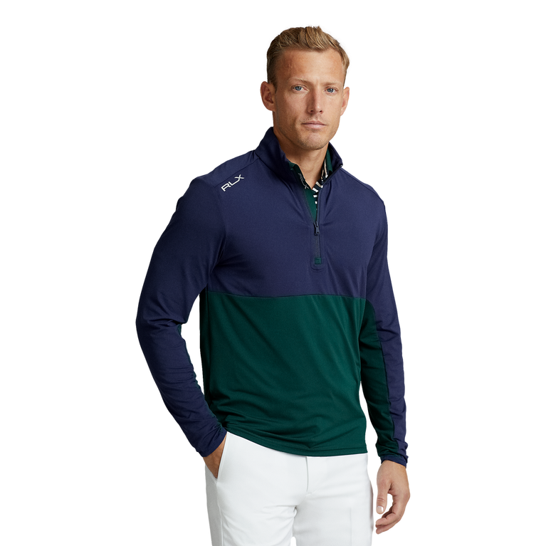 Rlx Color Blocked Jersey Pullover Pga Tour Superstore