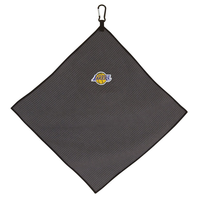 Team Effort Los Angeles Lakers 15"x15" Grey Microfiber Towel | PGA TOUR ...