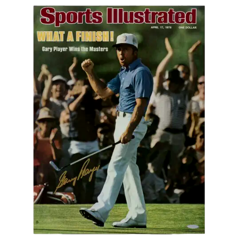 Upper Deck Gary Player 1978 Masters Sports Illustrated Cover 15" x 20 ...