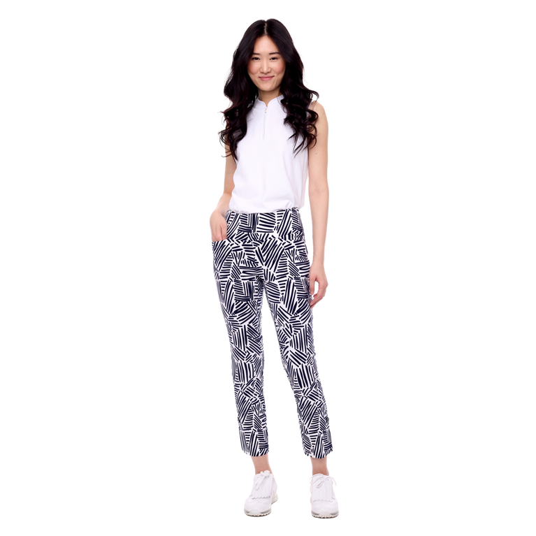 Swing Control Navy Lines 28 Pull On Pant Pga Tour Superstore