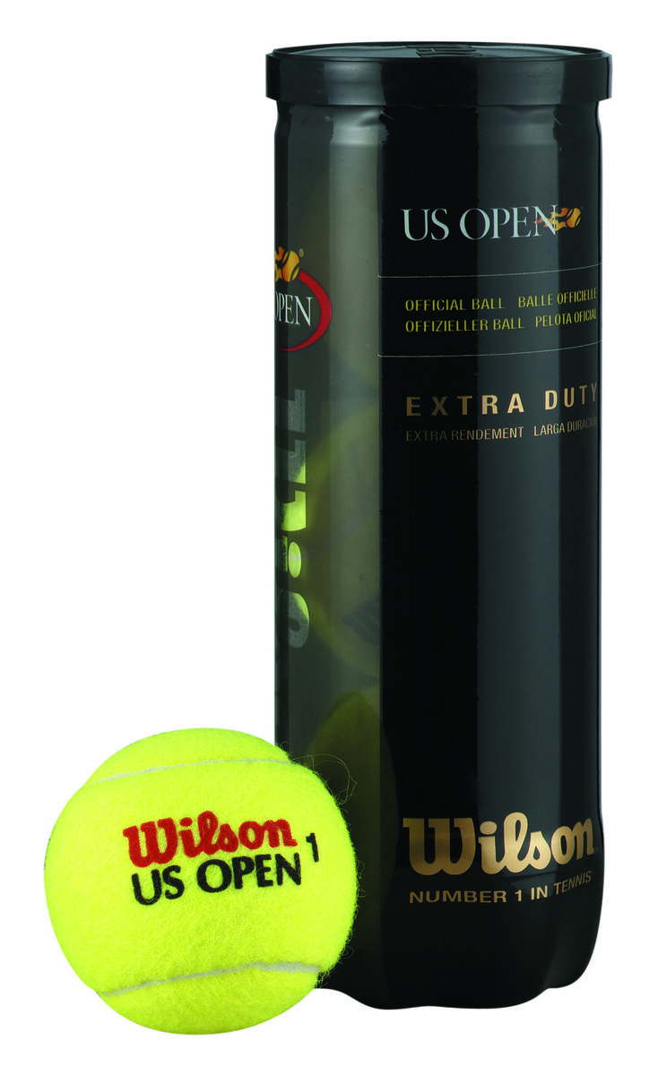 Wilson U.S. Open Tennis Balls - Extra Duty: Find Wilson Tennis Balls ...