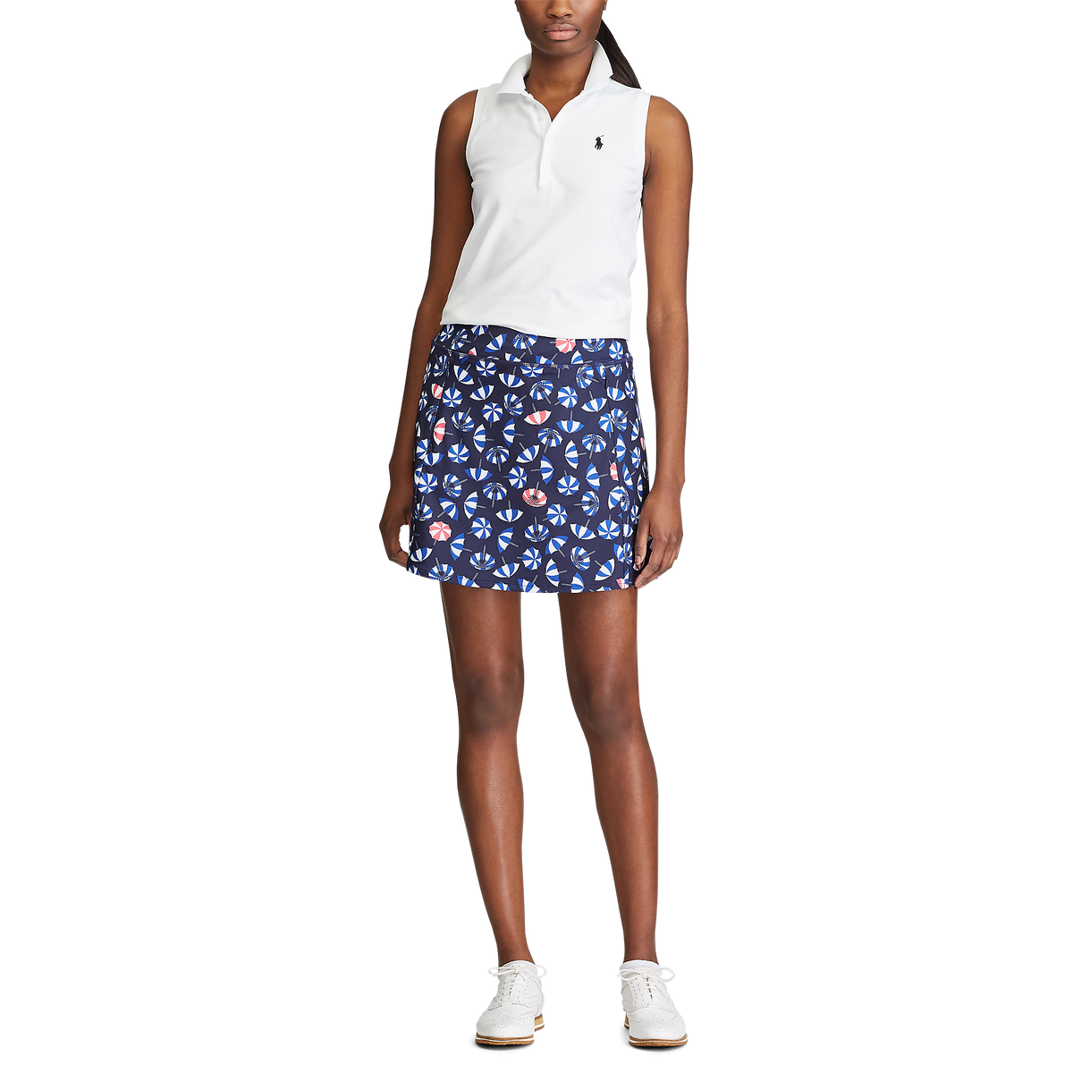 Rlx Golf Beach Umbrella Print Flounce Skort Pga Tour Superstore