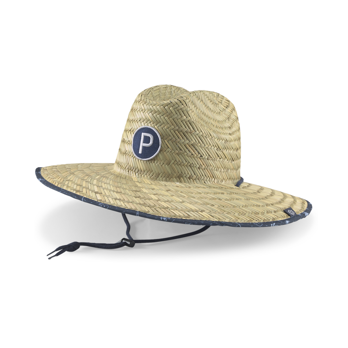 PUMA Straw Sunbucket P Hat | PGA TOUR Superstore