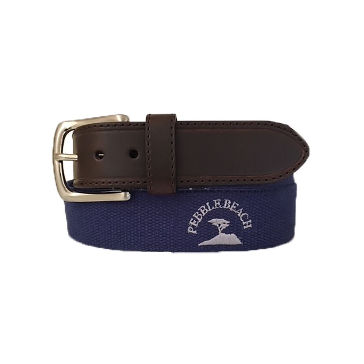 Pebble Beach Web Tree Logo Belt Pga Tour Superstore