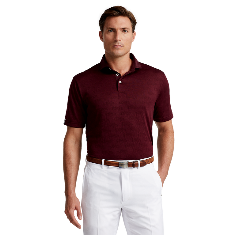 Rlx Classic Fit Automobile Jacquard Polo Pga Tour Superstore