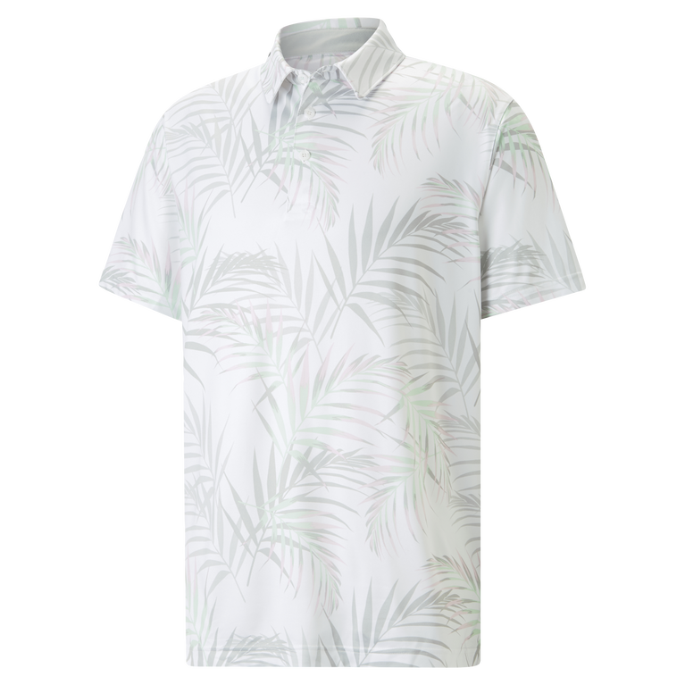 PUMA Cloudspun Palm Leaf Polo | PGA TOUR Superstore