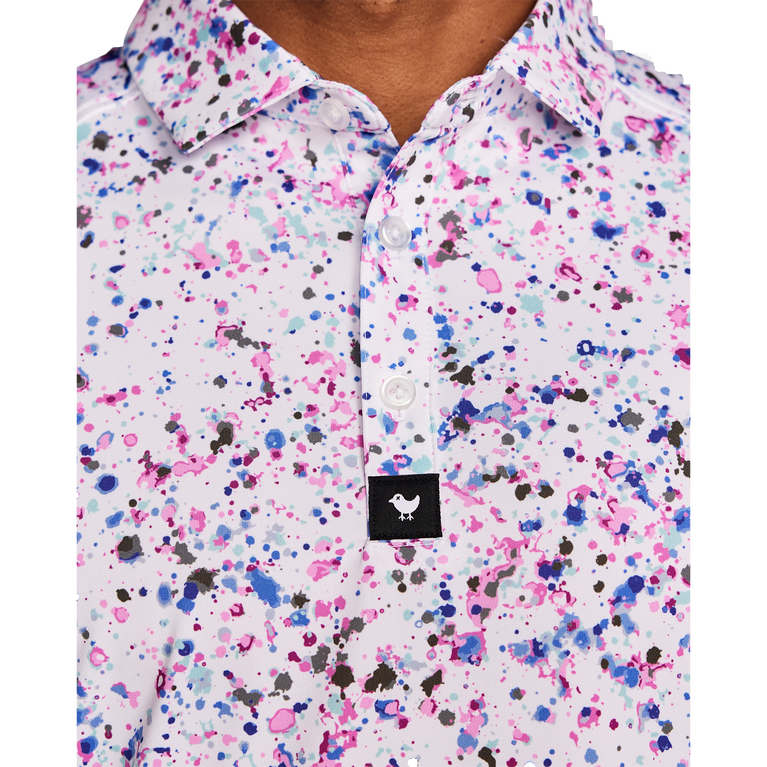 Bad Birdie Paint Splatter 3 Polo | PGA TOUR Superstore