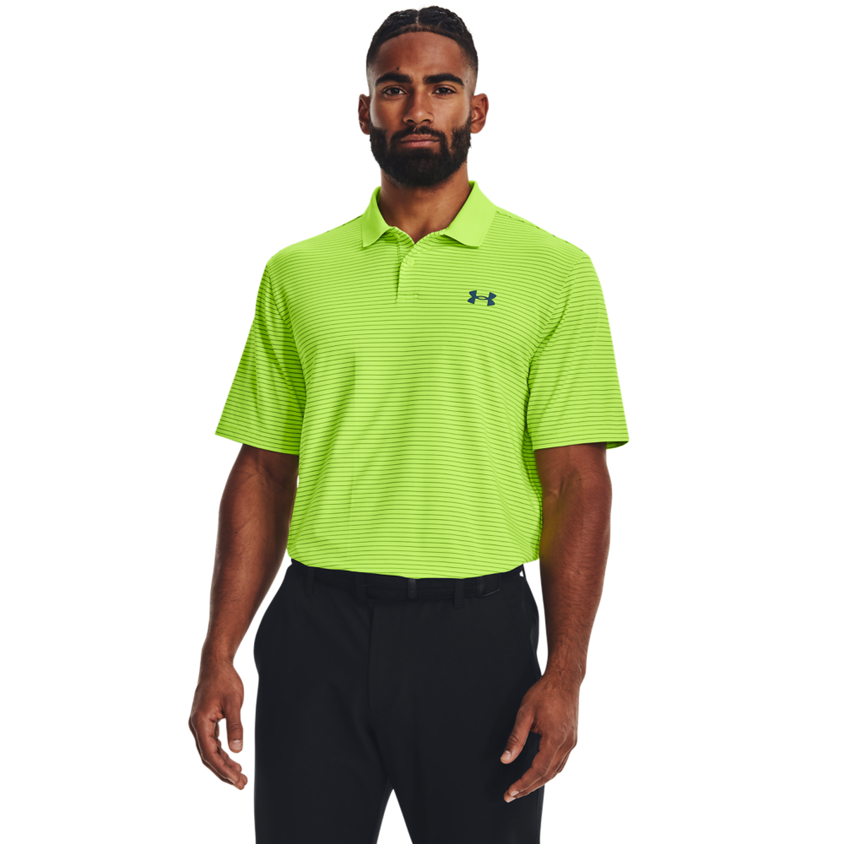 Under Armour Performance 30 Stripe Polo Pga Tour Superstore