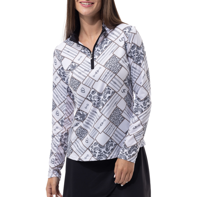 Sansoleil Solcool Devon Quarter Zip Pullover Pga Tour Superstore