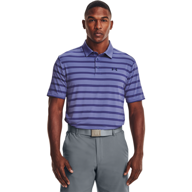 Under Armour Stripe Allover Playoff Polo 20 Pga Tour Superstore