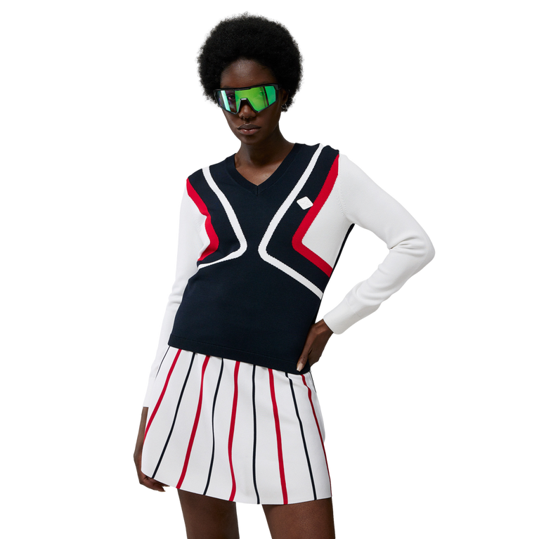 J Lindeberg Celine Knit V Neck Sweater Pga Tour Superstore