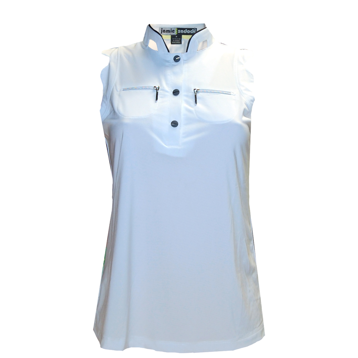 Jamie Sadock Scalloped Edge Sleeveless Top Pga Tour Superstore