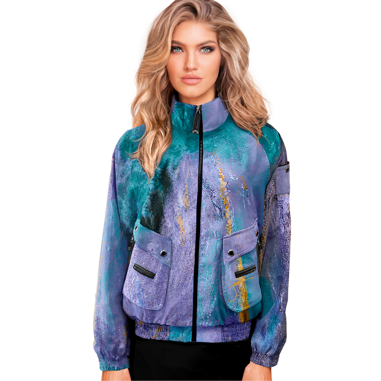 Jamie Sadock Crayola Watercolor Full Zip Jacket Pga Tour Superstore