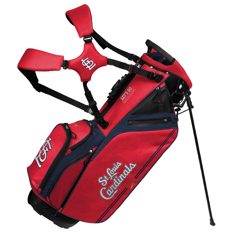 Team Effort St Louis Cardinals Caddie Carry Hybrid Bag Pga Tour