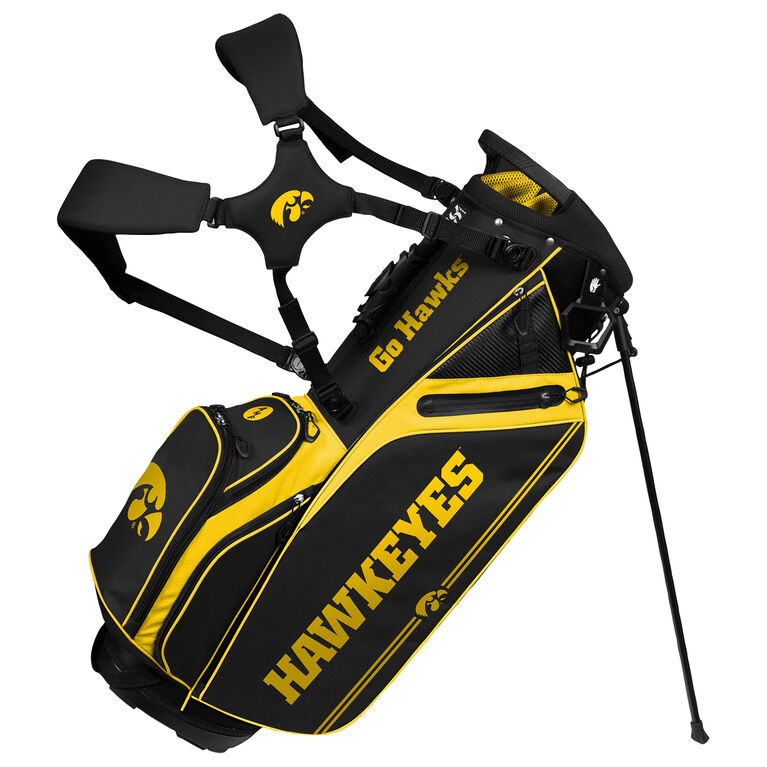 Team Effort Iowa Hawkeyes Caddie Carry Hybrid Bag Pga Tour Superstore