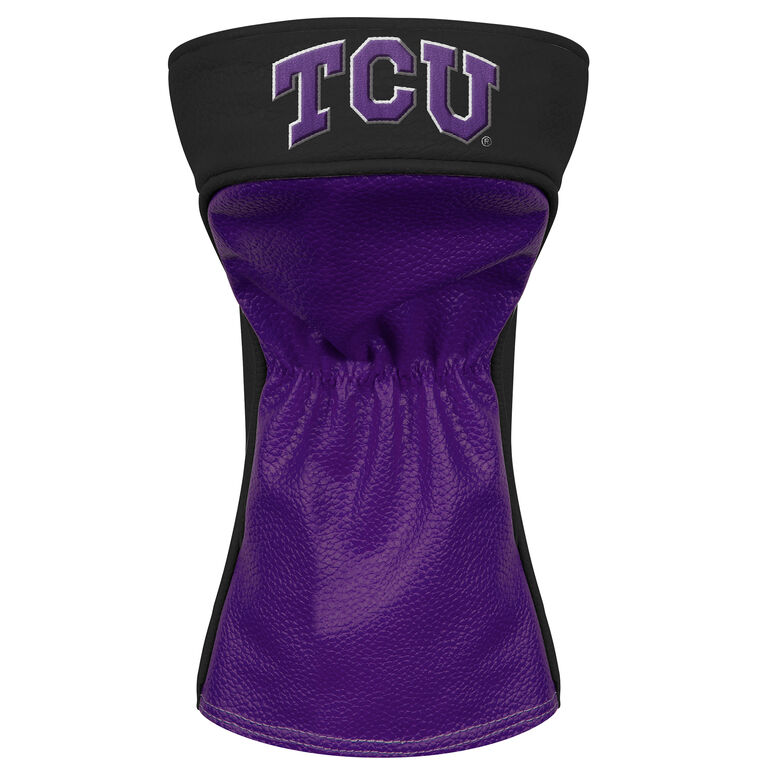 Team Effort Texas Christian Horned Frogs Driver Headcover Pga Tour