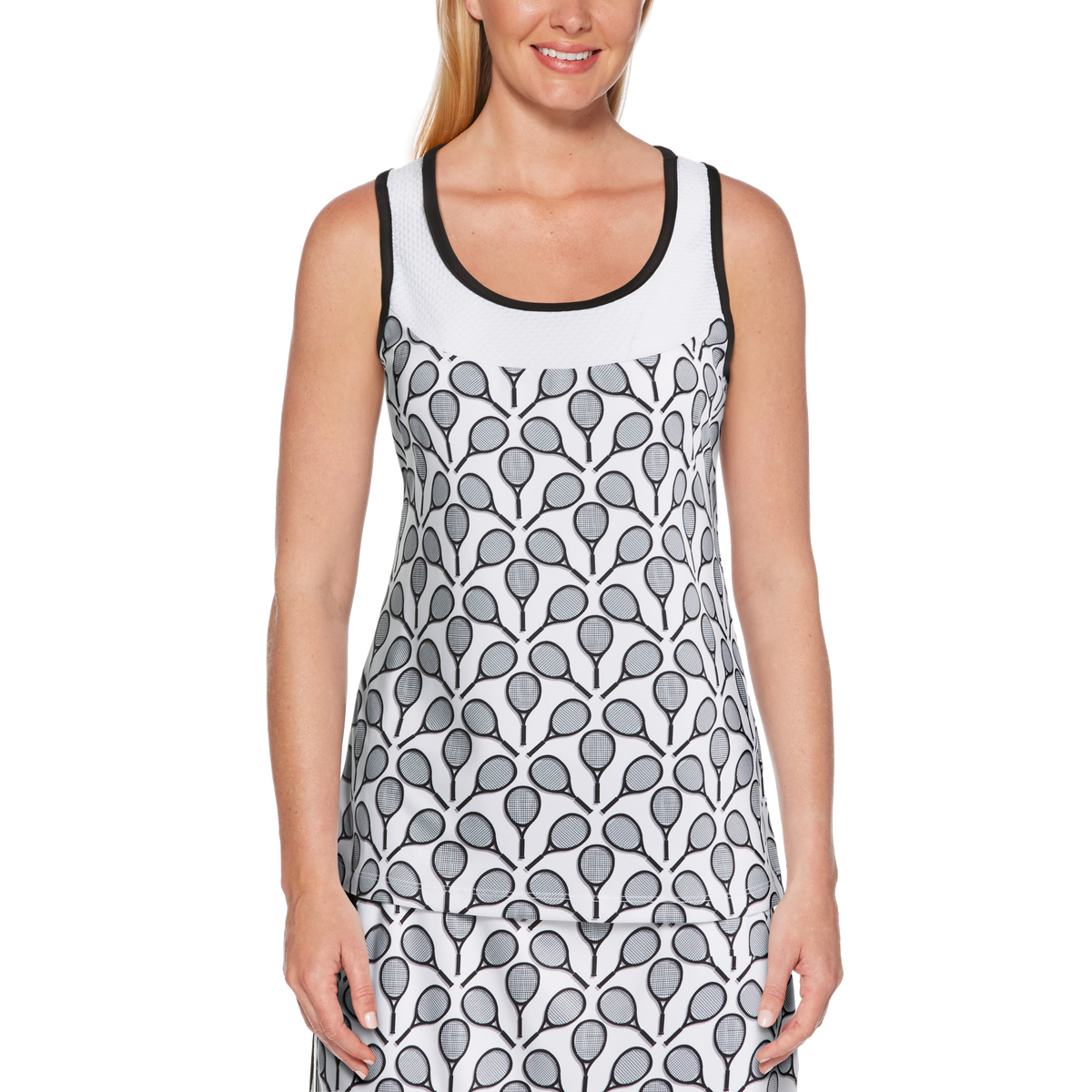 Grand Slam Racquet Bouquet Women's Sleeveless Tennis Tank Top | PGA ...