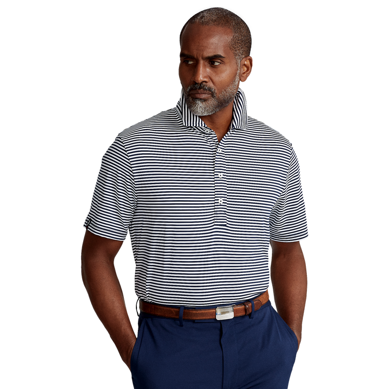 Rlx Feed Stripe Polo Pga Tour Superstore