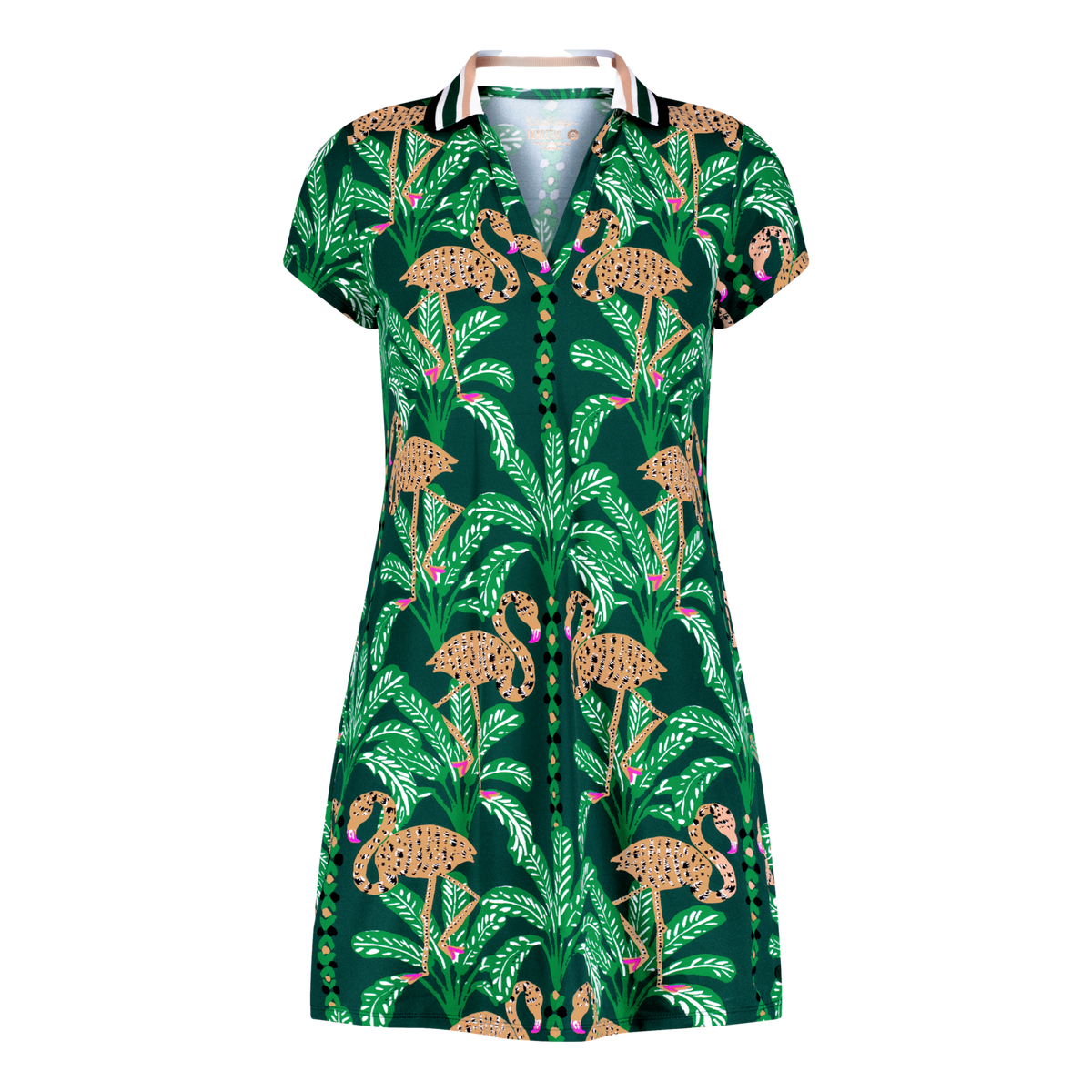 Lilly Pulitzer Cayo Evergreen Short Sleeve Dress Pga Tour Superstore