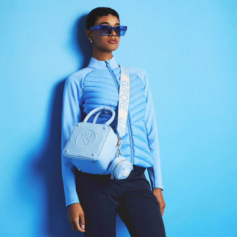 G/FORE Hybrid Quilted Interlock Full Zip Jacket | PGA TOUR Superstore