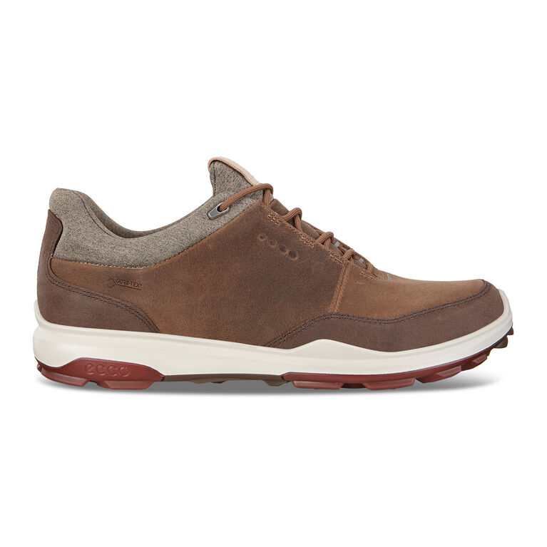 Ecco Biom Hybrid 3 Gtx Mens Golf Shoe Brown Pga Tour Superstore