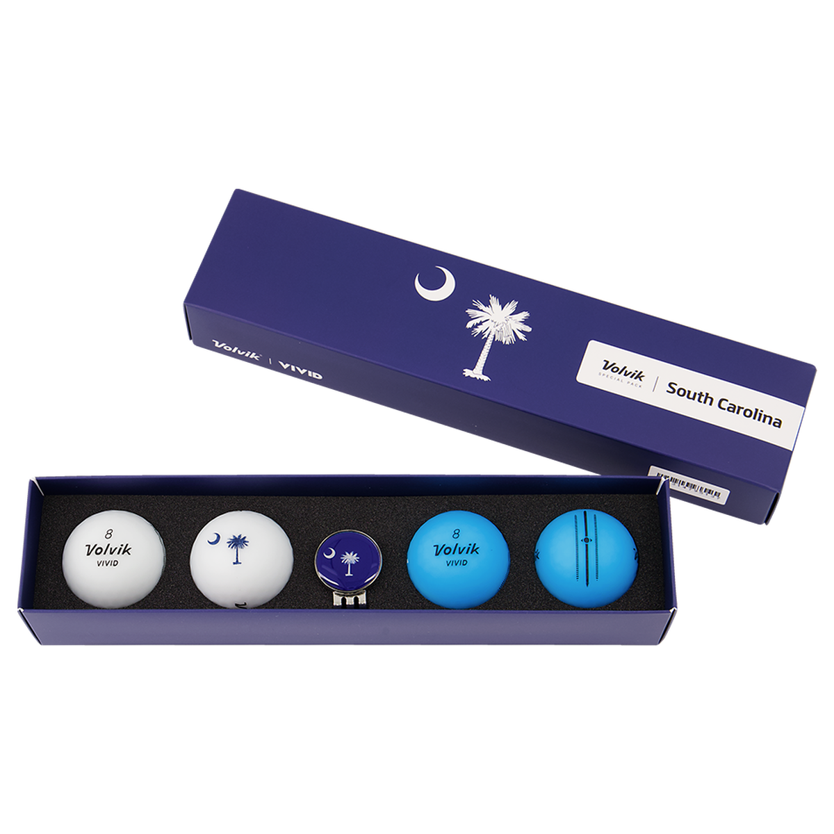 Volvik Vivid South Carolina Golf Ball Gift Set | PGA TOUR Superstore