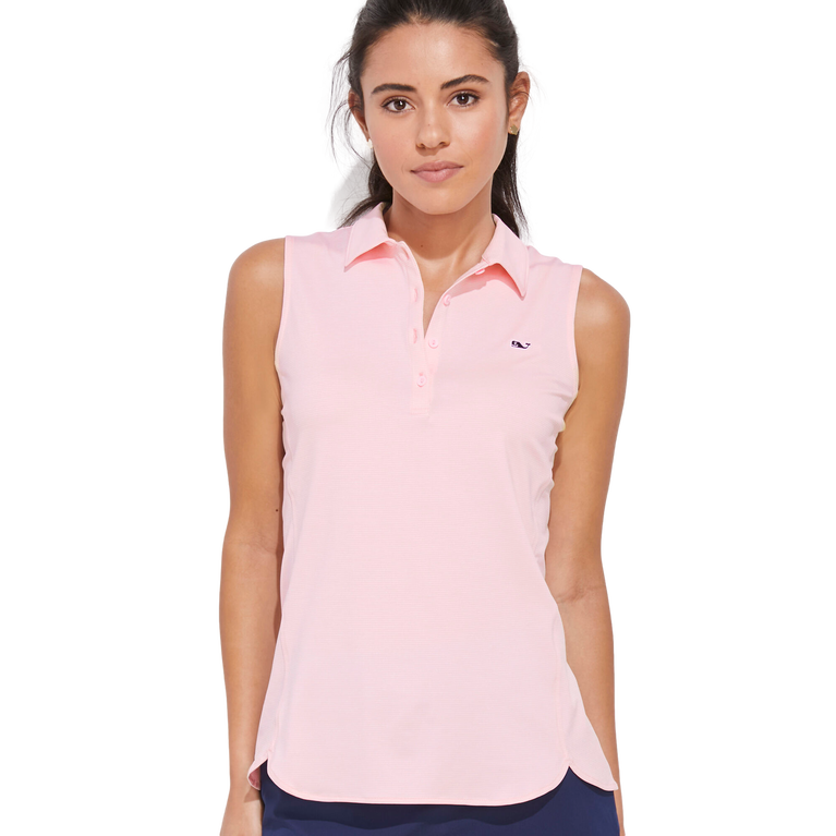 Vineyard Vines Striped Sleeveless Polo Shirt Pga Tour Superstore